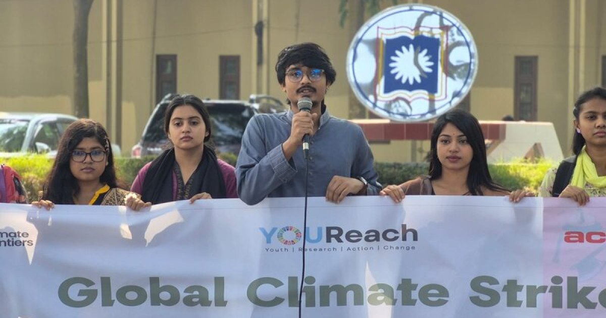 Global climate strike programme held at RU