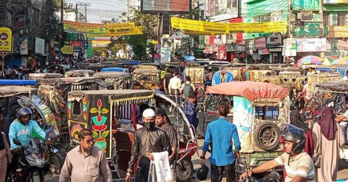 No respite from traffic gridlock in Bogra