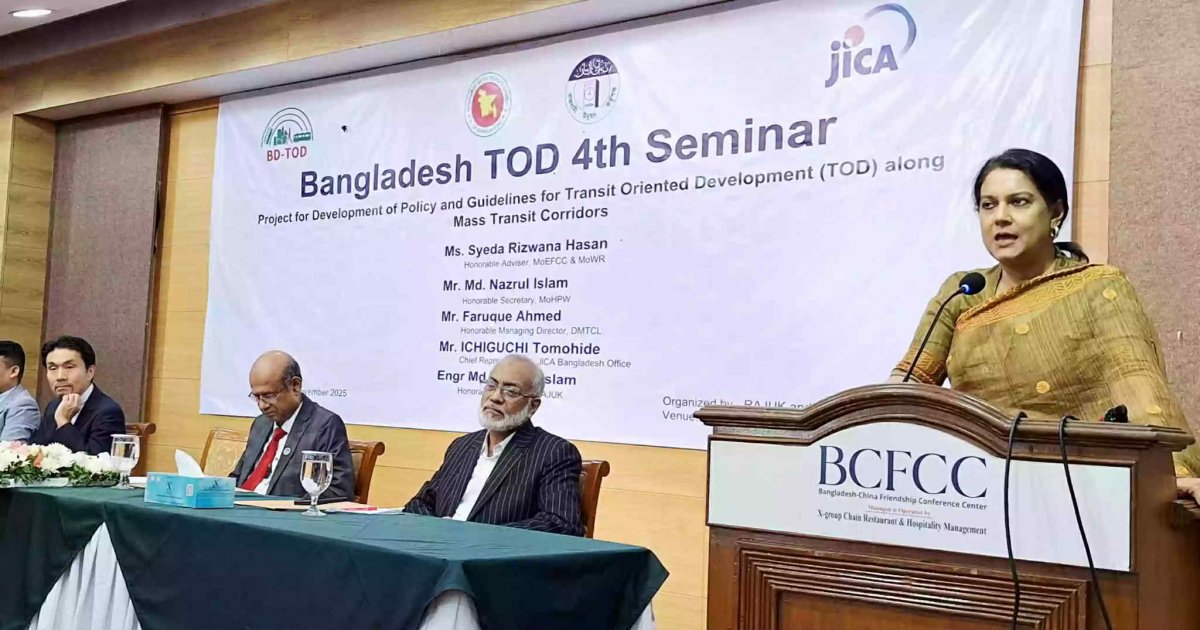 Rizwana: Dhaka needs modern urban planning