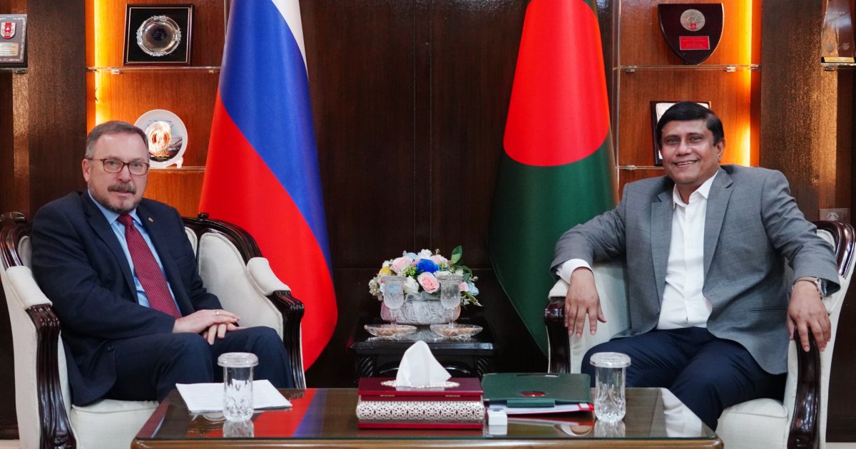 Russian envoy meets PM's defence adviser
