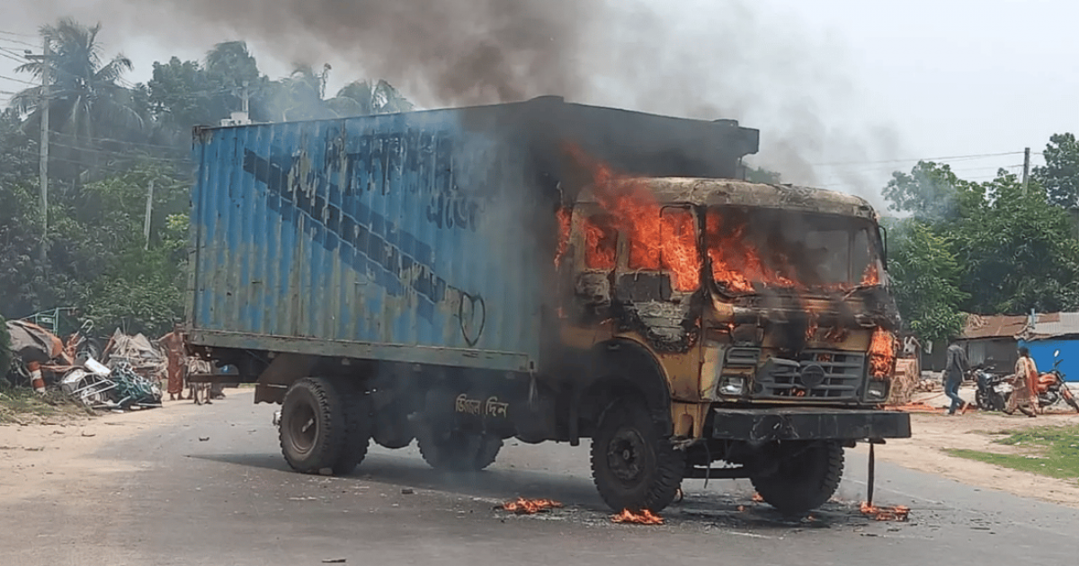 Four killed in collision among three vehicles in Jessore
