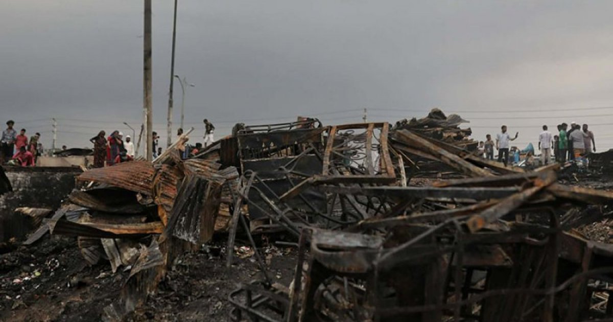 Kalshi slum fire: One arrested