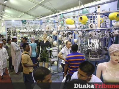 In pictures: Dhaka International Textile and Garment Machinery ...