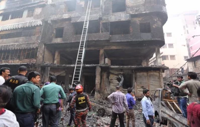 In pictures: Churihatta fire, then and now