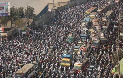 In pictures: 1st day of Biswa Ijtema