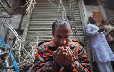 In pictures: Churihatta fire, then and now