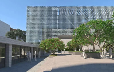 In pictures: Modern complex for historic public library