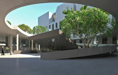 In pictures: Modern complex for historic public library