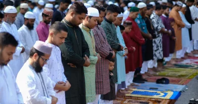 In pictures: Thousands offer Eid prayers at National Eidgah
