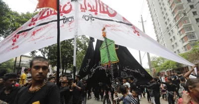 In pictures: Thousands join Tazia procession in Dhaka