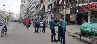 9th phase of blockade: Traffic movement normal on Dhaka streets