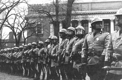 Harvard uprising 1969. Students take over university hall and risk a ...