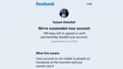 Iffat’s identity disclosure: Facebook suspends Saiyed Abdullah's account