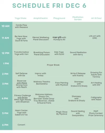 Celebrate wellness at Dhaka Flow Festival 2024