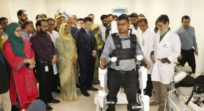 Bangladesh’s first robotic rehabilitation centre opens at BMU Super ...