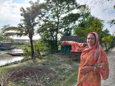 Buried by development: Women of Kata Khal left to bear cost of dredging