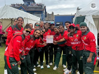 Joty's lone resistance in vain as Tigresses lose to Scotland in World ...