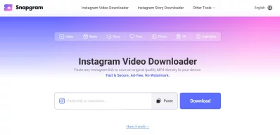 Snapgram Instagram downloader: How to save reels, videos, and photos ...