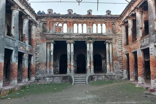 Take Zamindar Bari Interieur Ein Berühmten Kolkata Zamindar Adeligen
