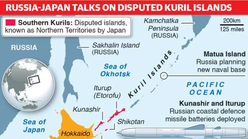 Kunashir Map