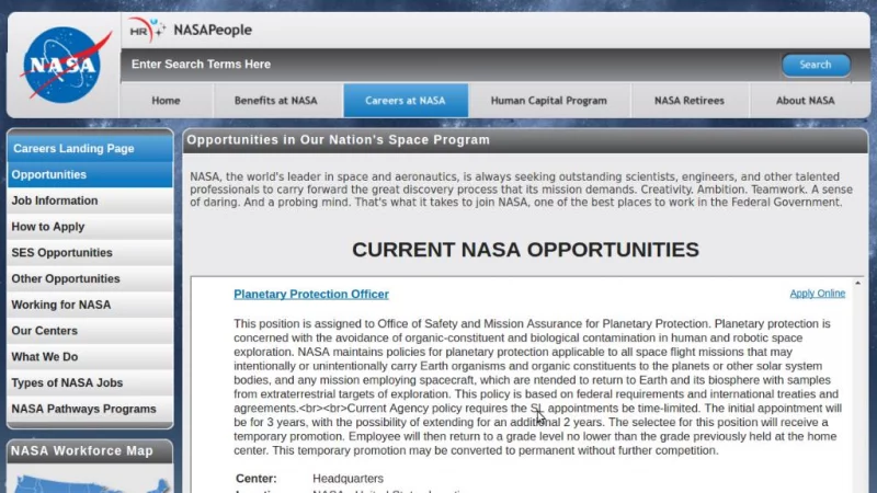 Nasa Jobs Salary