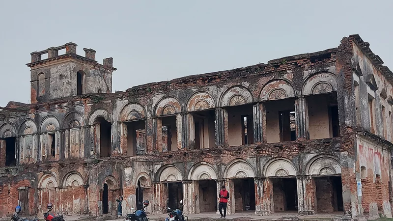 Take Zamindar Bari Interieur Ein Berühmten Kolkata Zamindar Adeligen