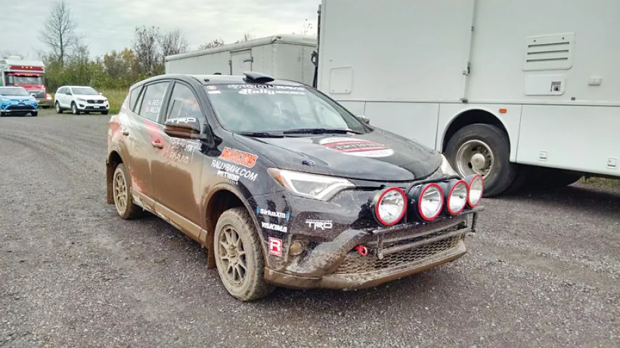 RAV4 goes Rallying