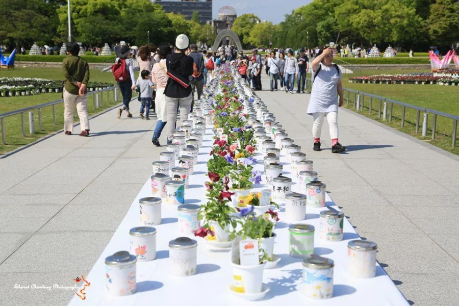 Hiroshima blooms with its Flower Festival