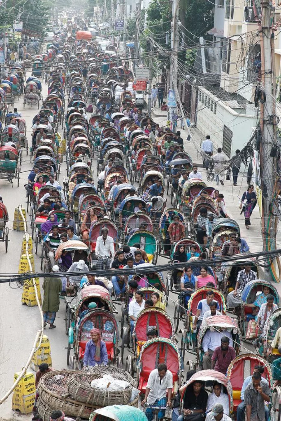 Dhaka city flooded with seasonal rickshaw pullers ahead of Eid