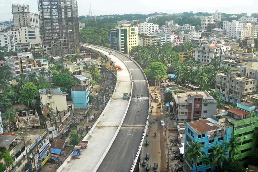 Chittagong’s Akhtaruzzaman flyover opens on trial basis
