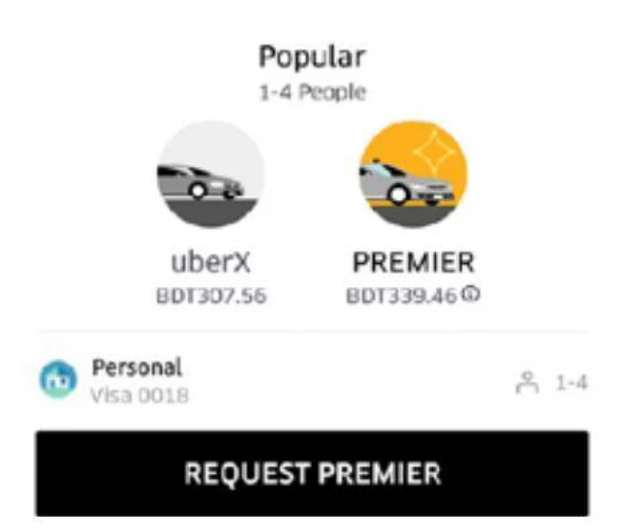 Uber introduces premium ride services