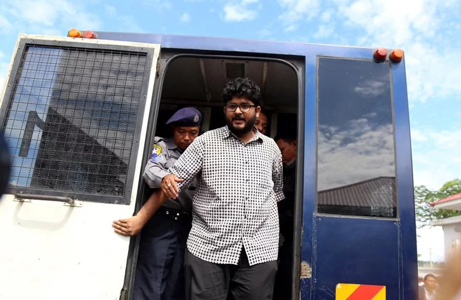 Myanmar jails filming crew for 2 months over drone use