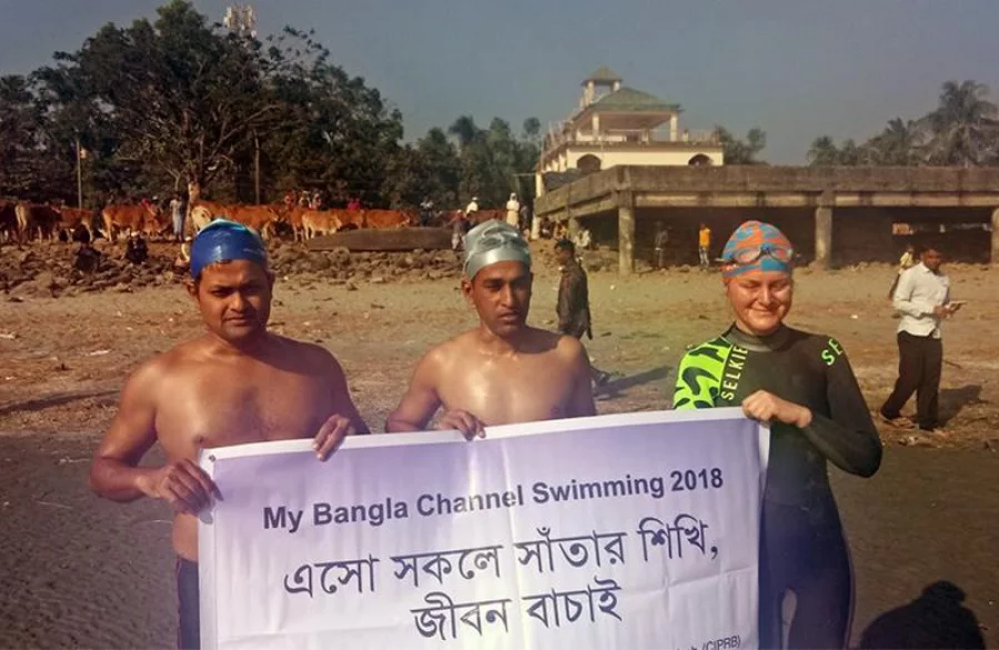 First British citizen crosses Bangla Channel