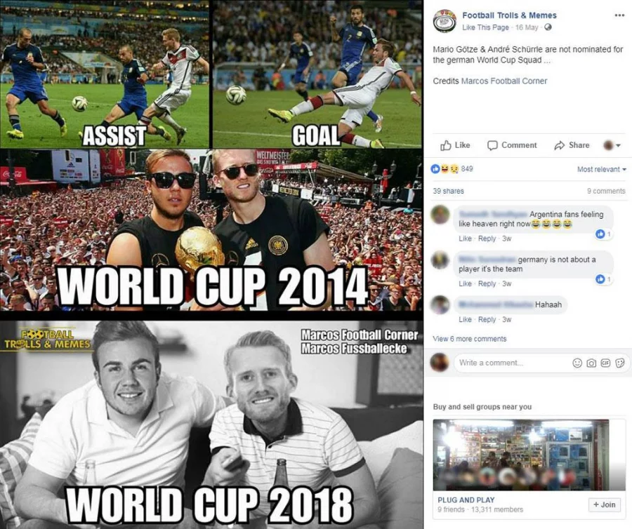 Morsomme World Cup Memes