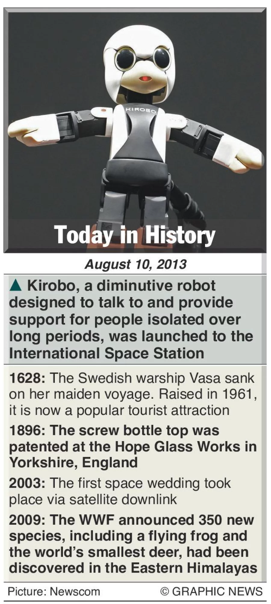 August 10: What happened this day in history