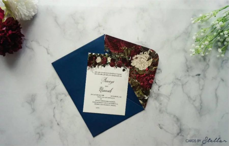 Customized wedding cards for your big day