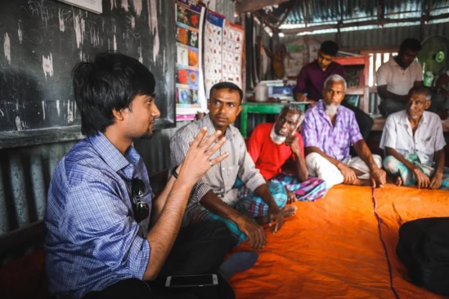 Engaging youth with the locals in climate action