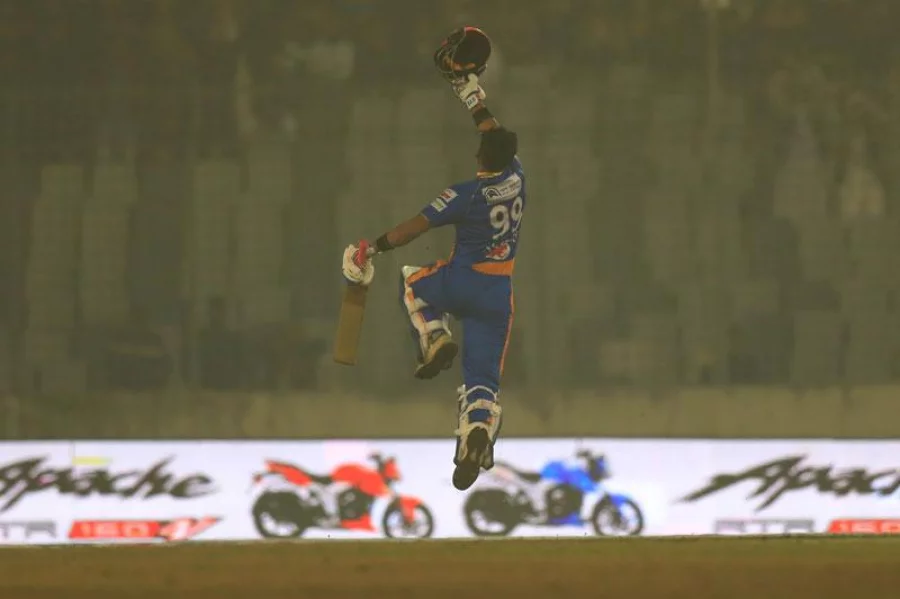 Courageous Shanto finally comes good in BBPL