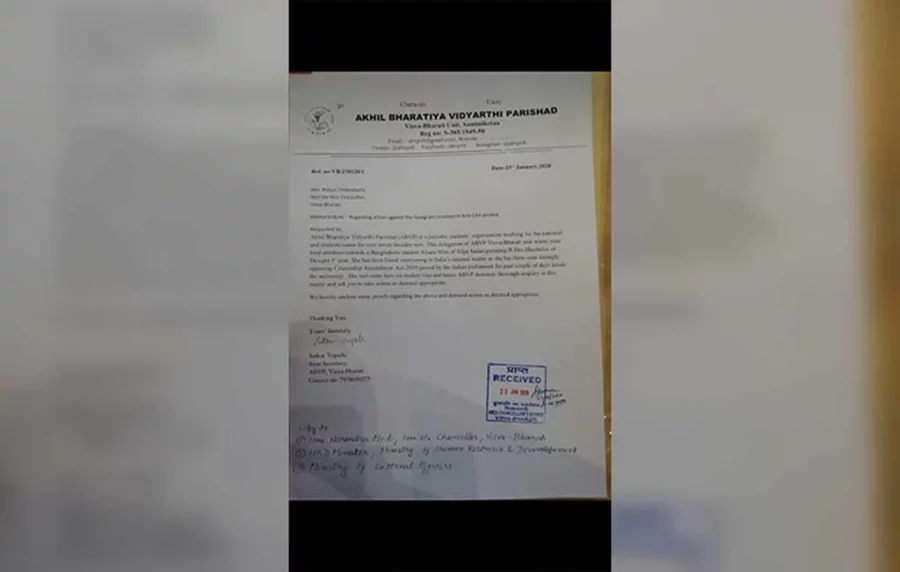 Bangladeshi student asked to leave India over Facebook post