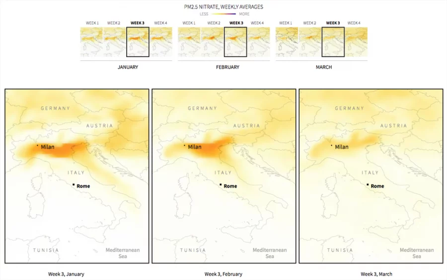 How air quality has improved during the coronavirus crisis
