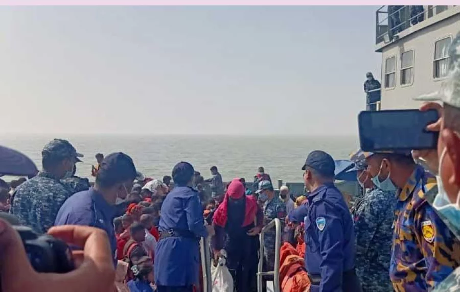 1,778 more Rohingyas reach Bhashan Char