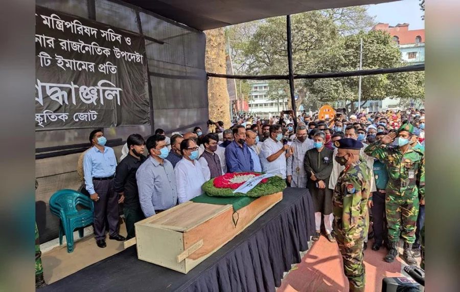 HT Imam to be laid to eternal rest at Banani graveyard