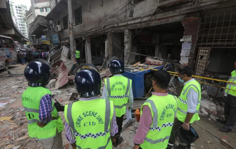 Moghbazar explosion: Investigators still in the dark