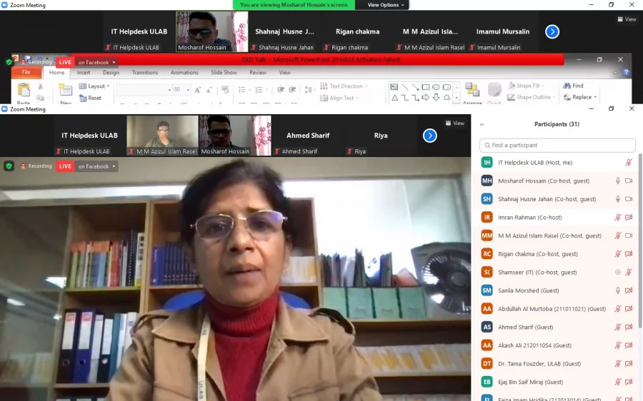 ULAB holds webinar on Bengali diplomat’s participation in Liberation War