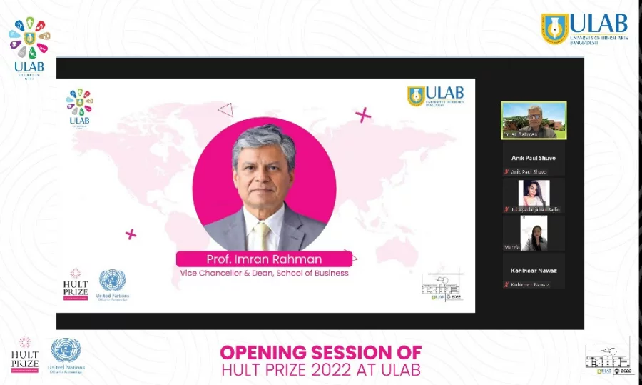 ULAB Hult Prize organizes virtual opening ceremony
