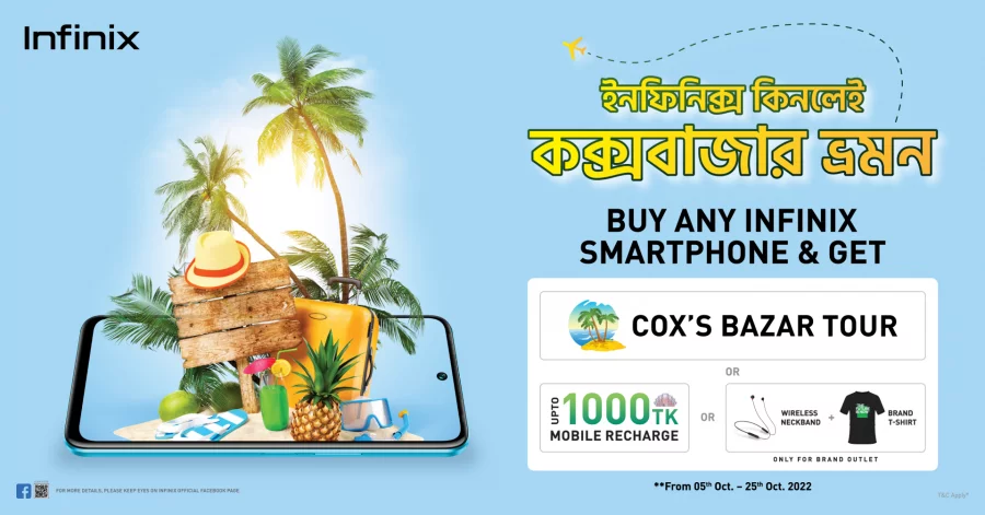 Infinix provides opportunity to win trip to Cox’s Bazar