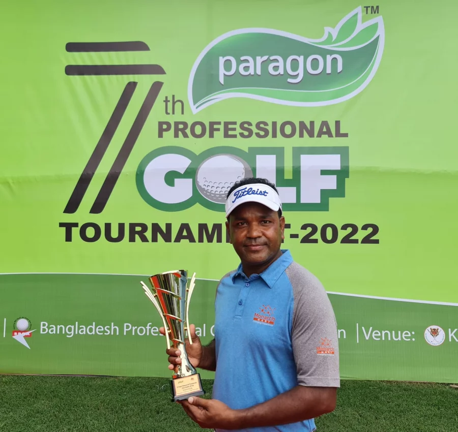 Siddikur wins Paragon Professional Golf Tournament