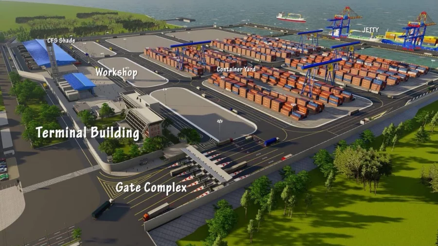 PM Hasina unveils projects to boost facilities at Payra Seaport