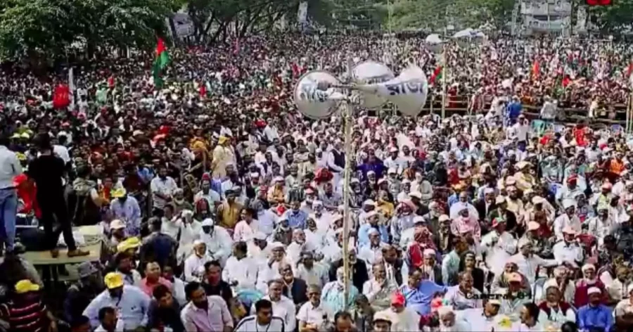 BNP’s seventh mass rally starts in Sylhet with huge turnout