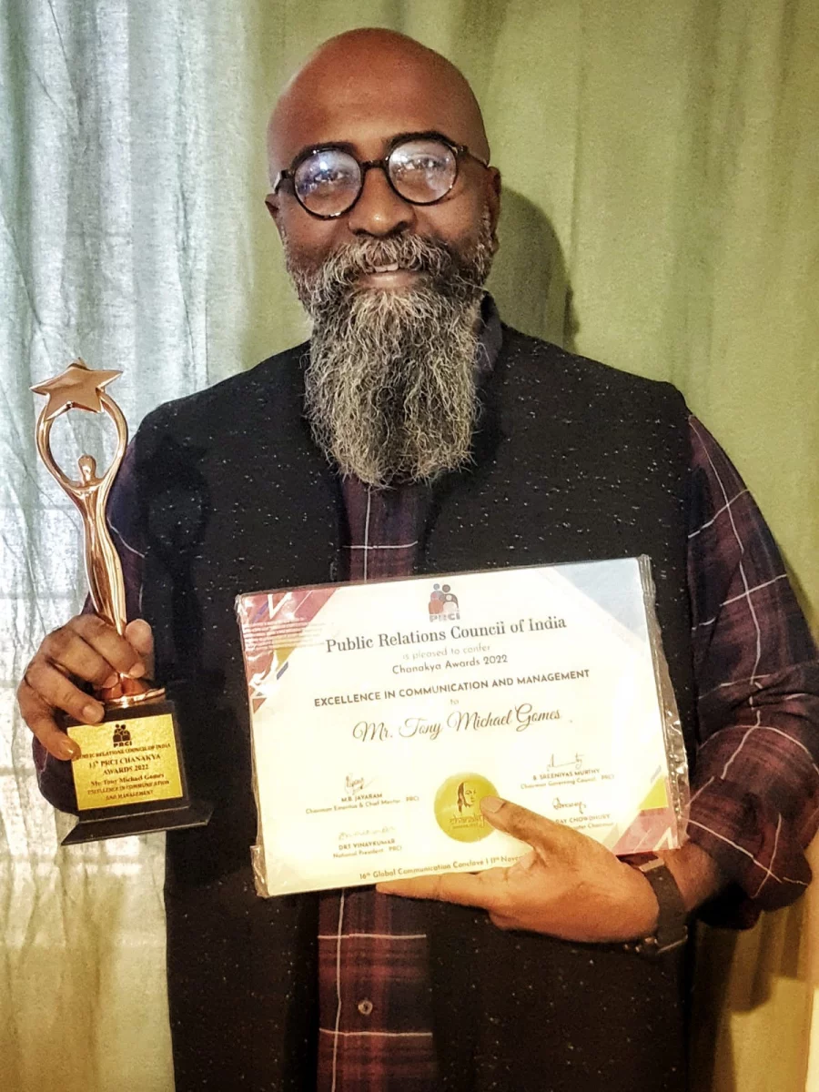 Tony Michael Gomes from Bangladesh wins Chanakya Award 2022